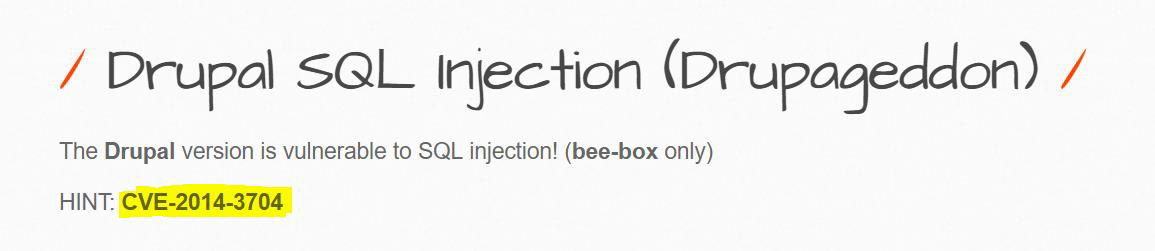 Sql Injection Drupal · Teckk2